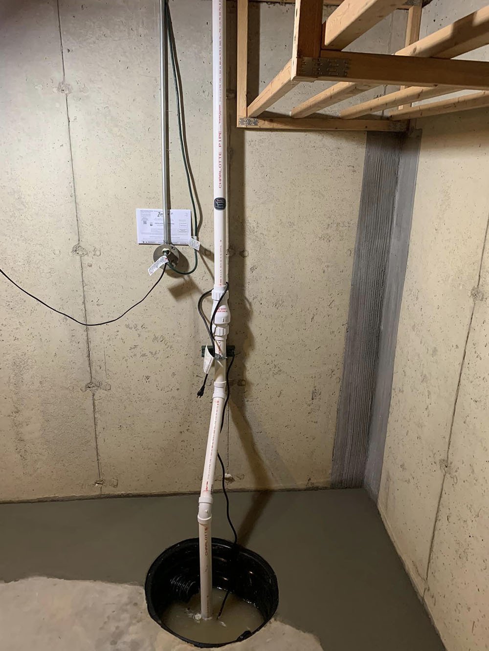 Basement Drain Tile | Rockford, IL | Brady's Waterproofing & Concrete