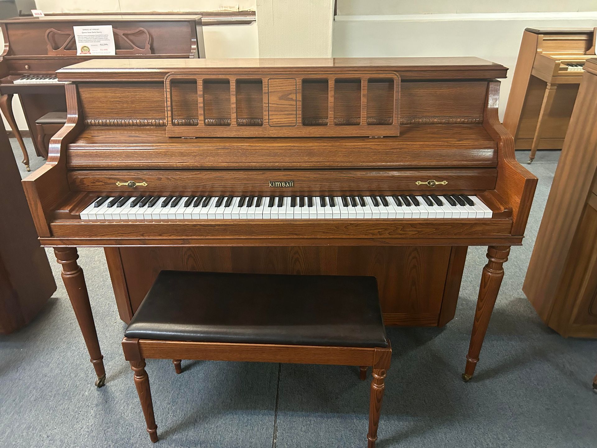 Kimball Upright Pianos Gallery | BHA Piano Center