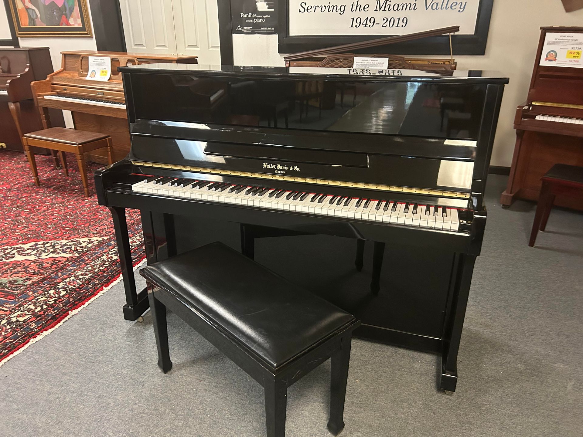 Hallet Davis Upright Pianos Gallery | BHA Piano Center