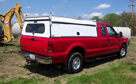 Custom built Commercial grade HDU Aluminum truck caps.