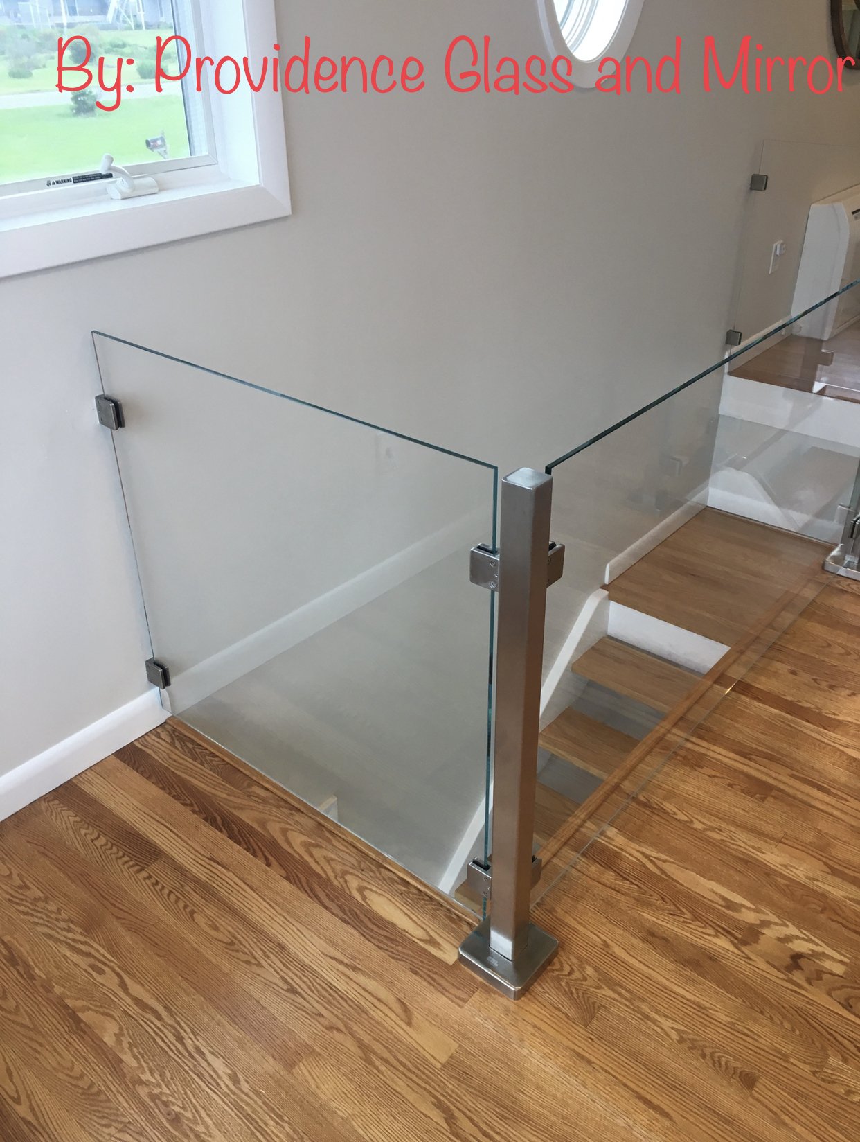 Glass Stair Railing System | Providence, RI