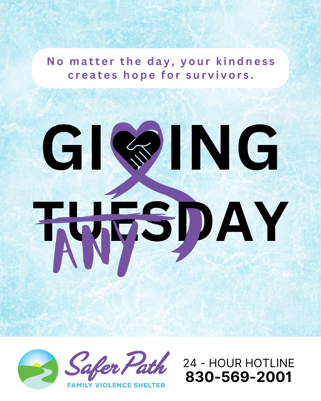 Giving December | Safer Path Family Violence Shelter
