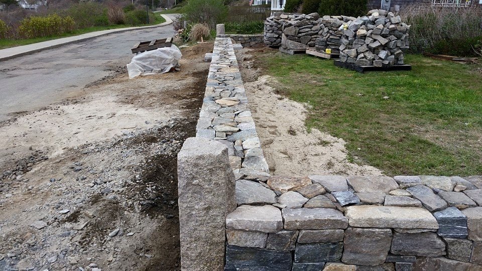 Stone Wall Gallery | Larlham Landscape Construction Co Inc
