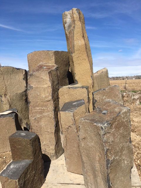 Basalt Columns for Fountains | Star, ID