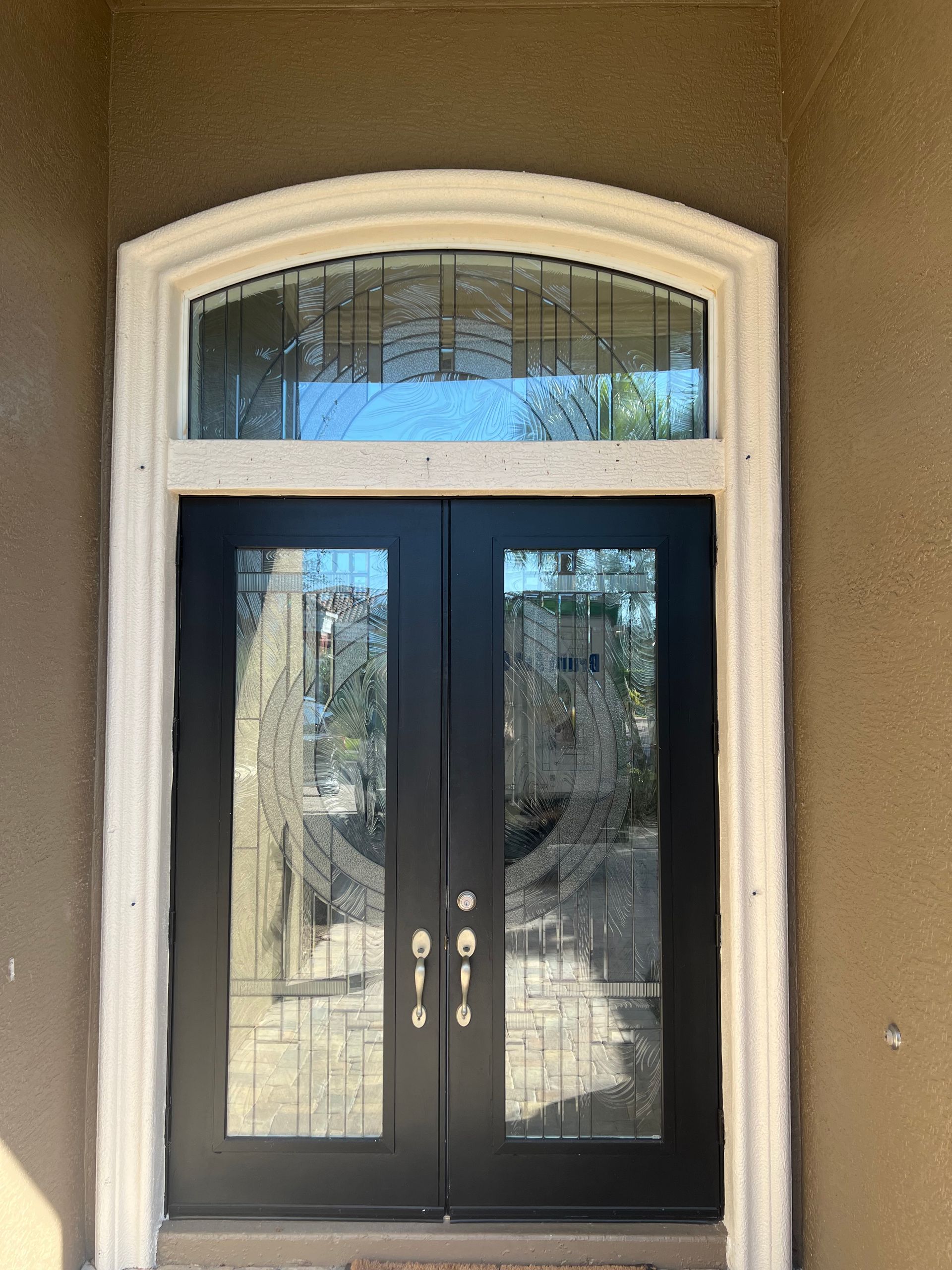 Glass Door Insert Photo Gallery | Brum Art Glass