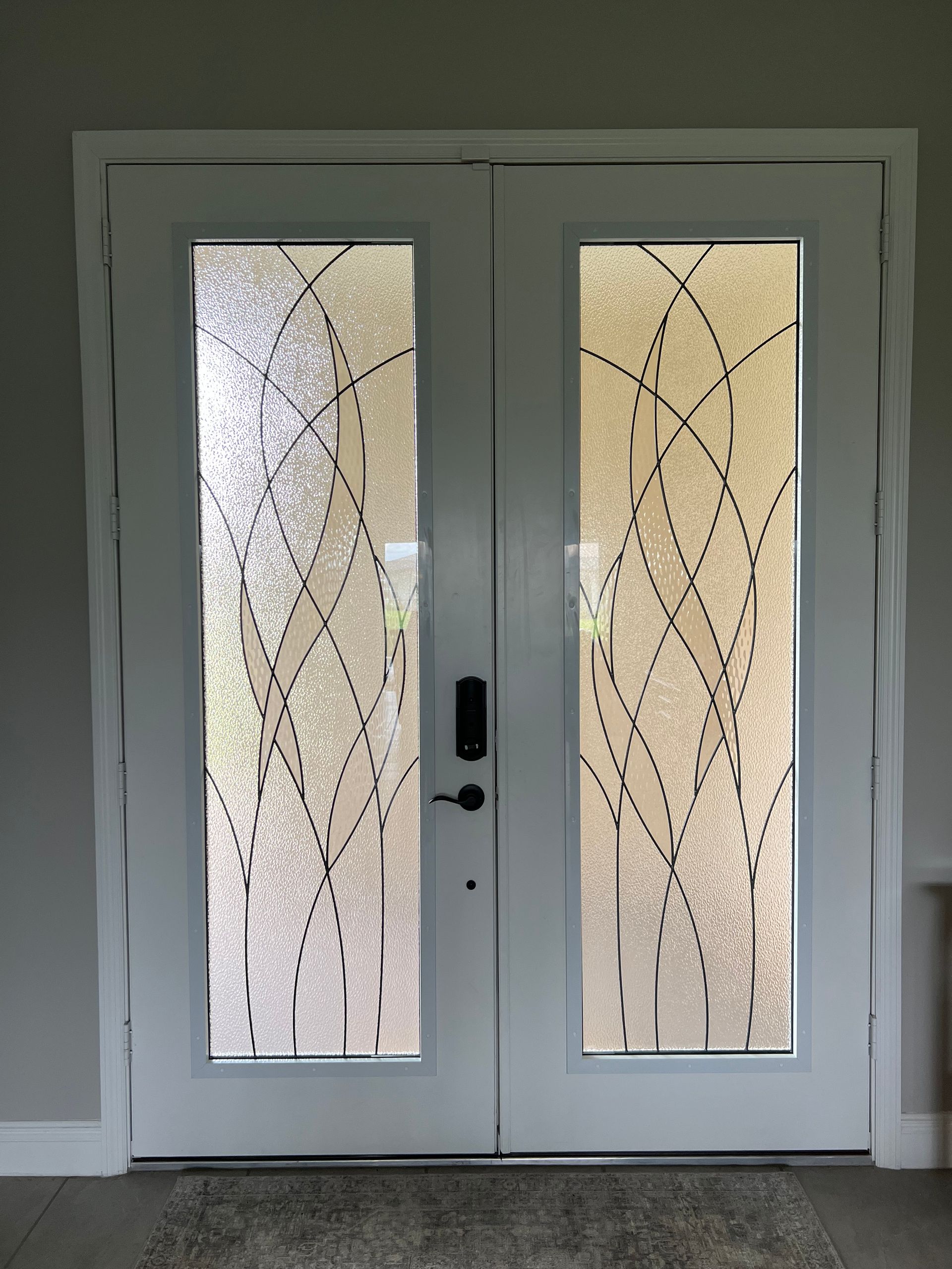 Glass Door Insert Photo Gallery | Brum Art Glass