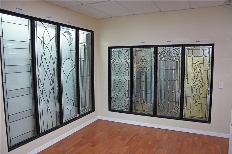 Glass Door Insert Photo Gallery | Brum Art Glass