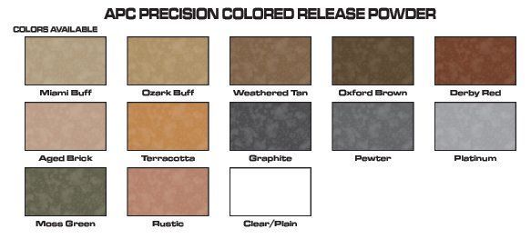 Ready-Mix Concrete Color Chart Services | Lenawee County, MI