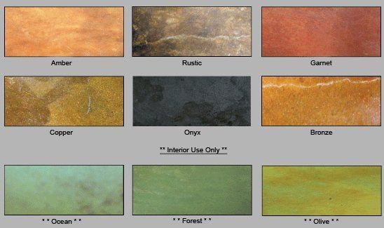 Ready-Mix Concrete Color Chart Services | Lenawee County, MI