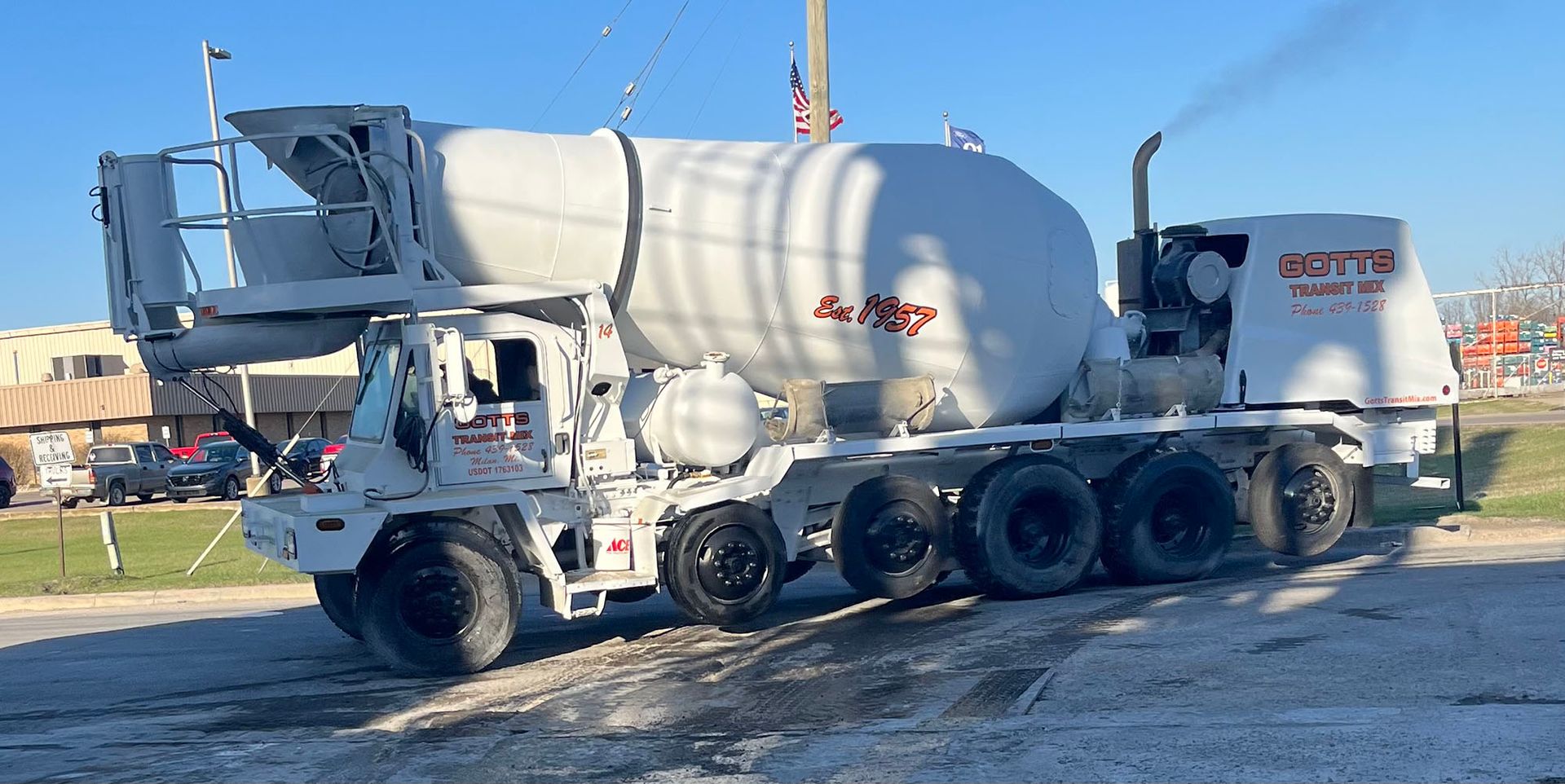 Ready-Mix Concrete | Gotts Transit Mix Inc Lenawee County MI