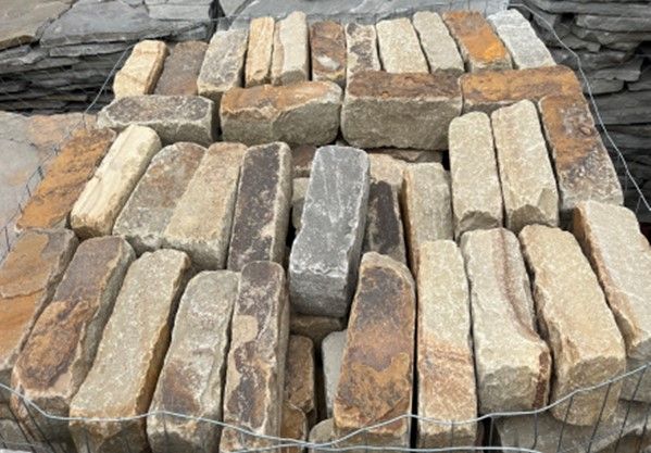 Limestone Walls | New York Blue Flagstone | Des Moines, IA