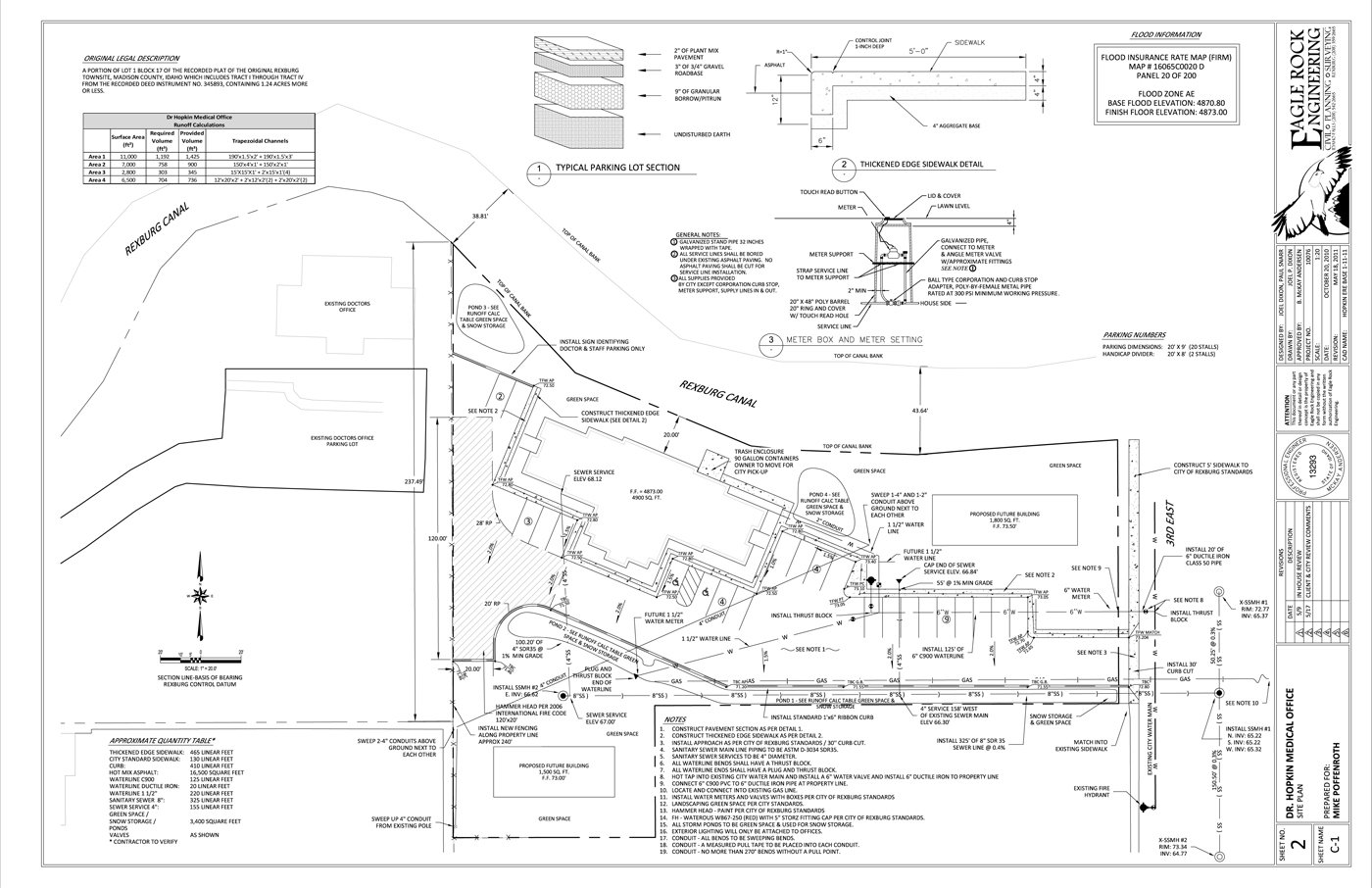 Our Past Projects | Eagle Rock Engineering and Land Surveying