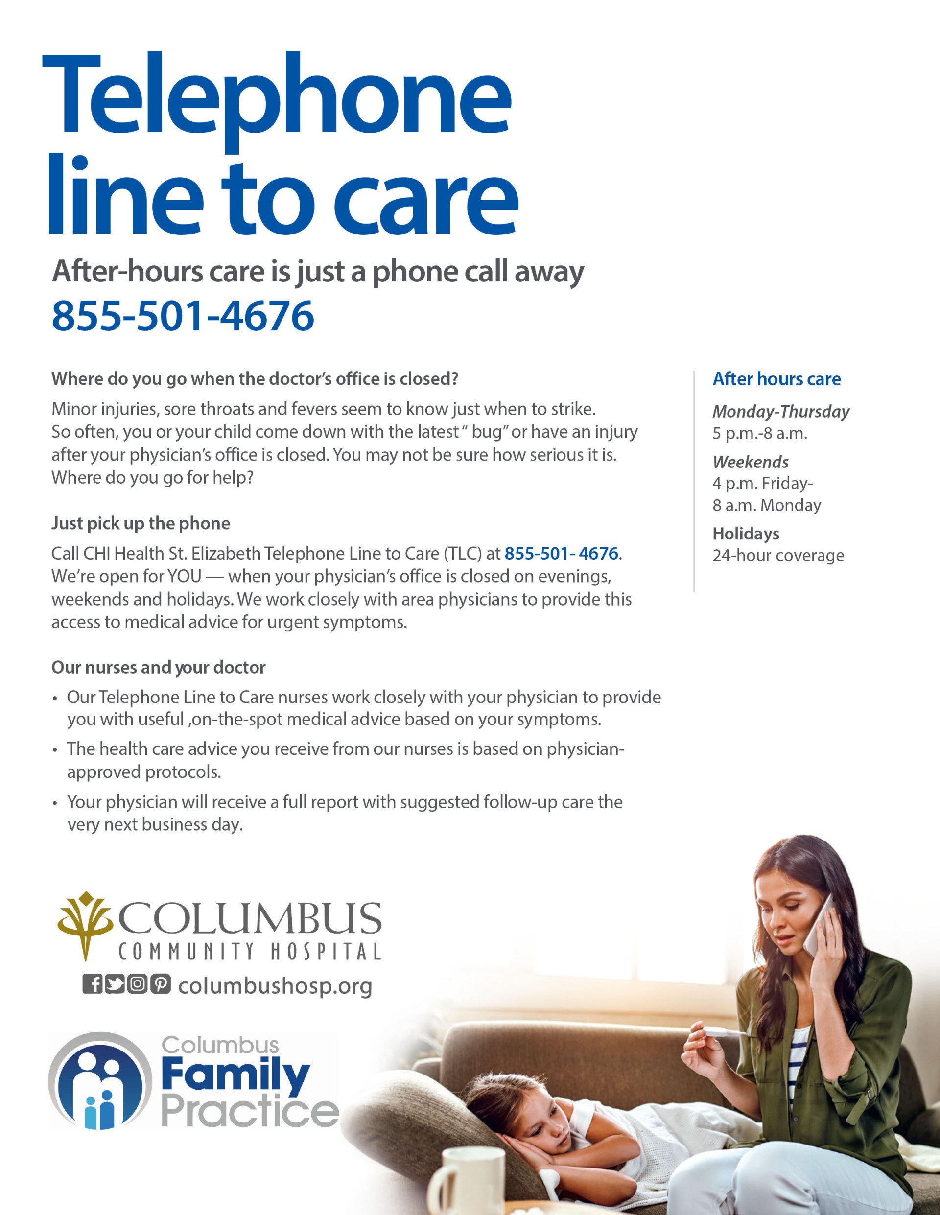 After Hours Care | Immediate Health Care | Columbus, NE