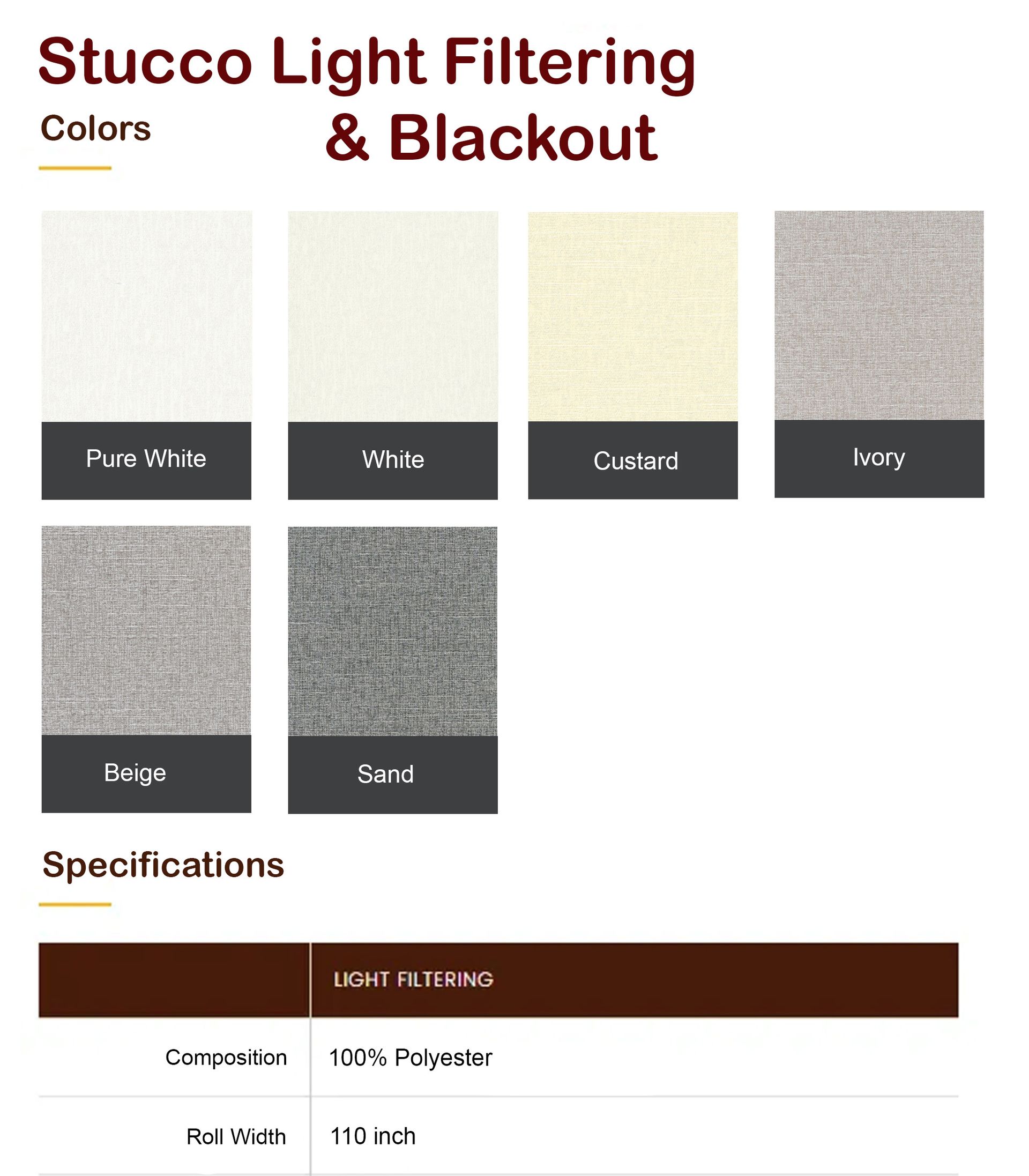 Roller Shade | Colors and Fabric Style are Available with Wholesaler ...