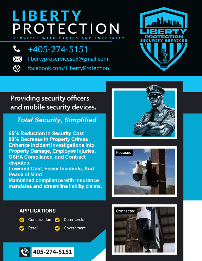Security Services in Oklahoma City, OK | Liberty Protection Services