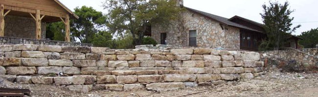 Straight wall dams | Earthen dams | Rock dams | Kerrville, TX