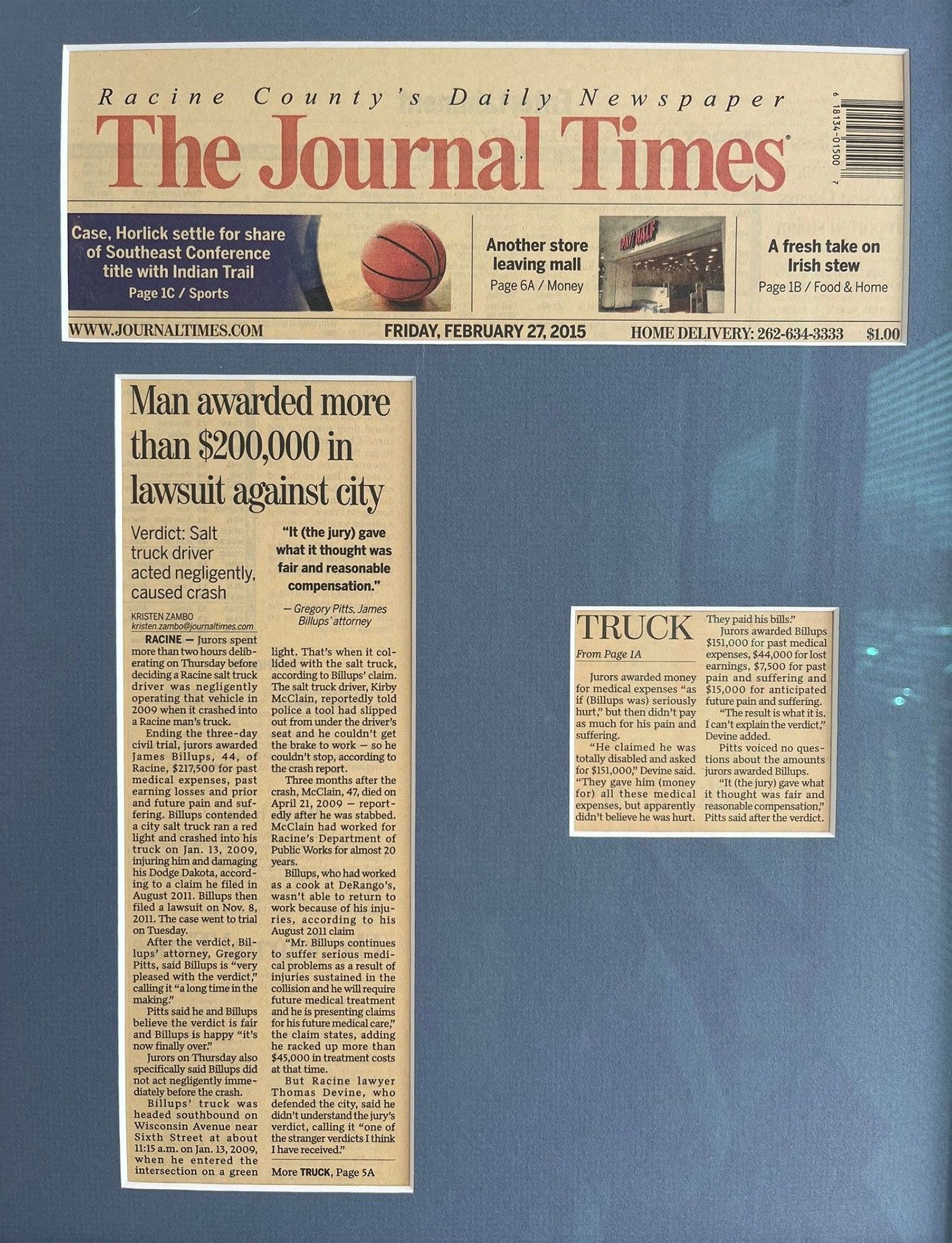 Personal Injury Lawyers & Attorneys Racine & Kenosha, Wisconsin (WI)