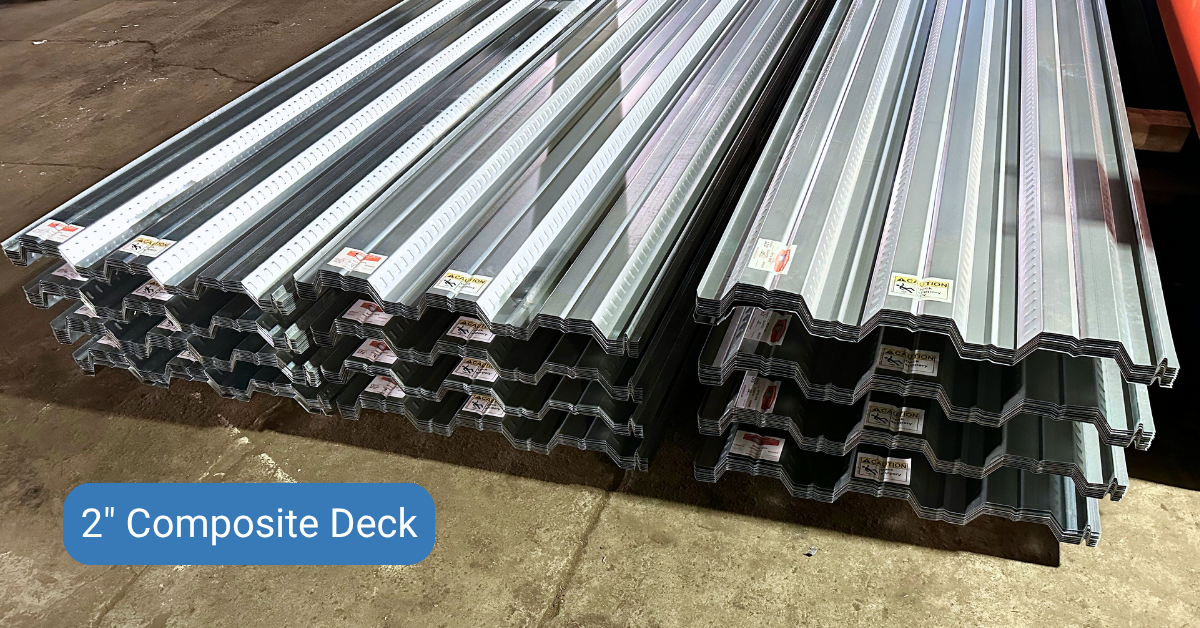 Composite Metal Decking CT | MD | North-East Deck & Steel
