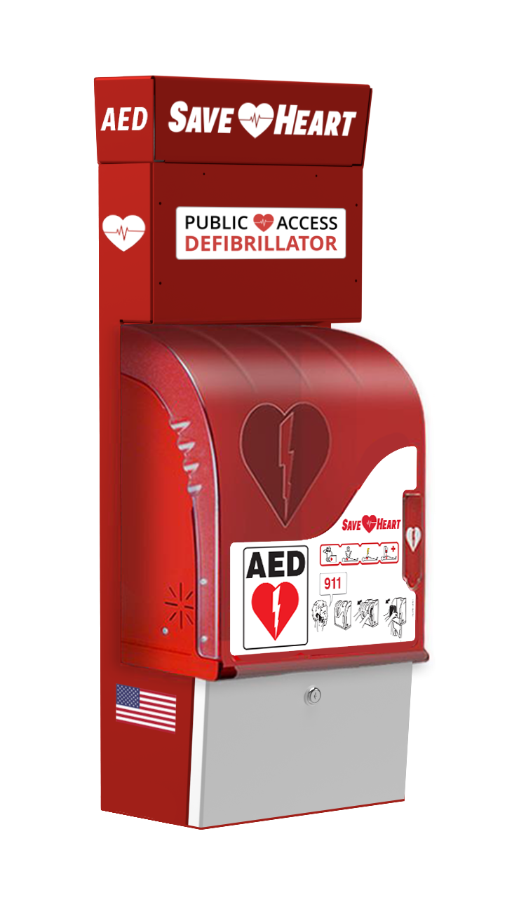 SaveHeart | Outdoor Life-saving AEDs