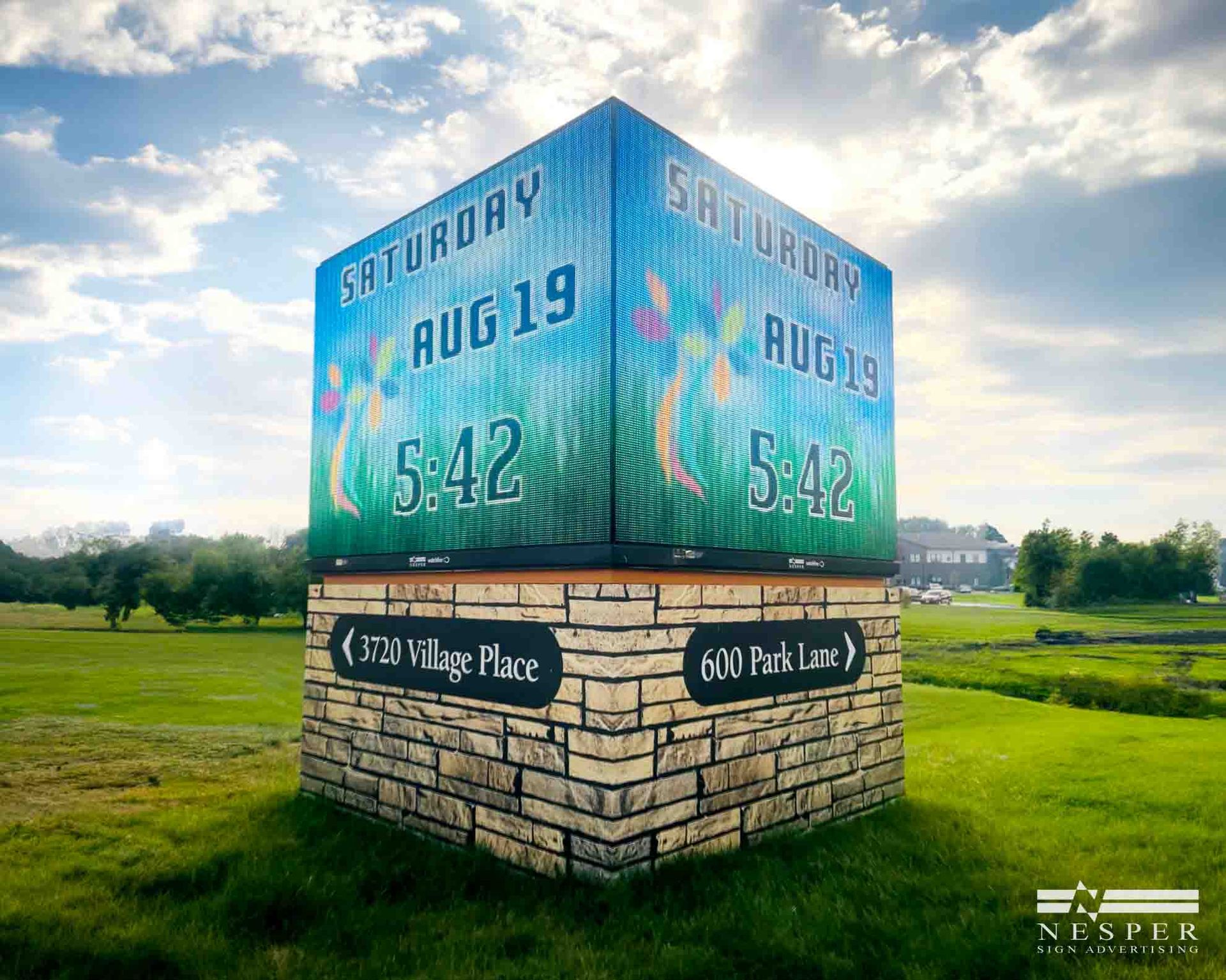 Digital Message Centers | Nesper Sign Advertising