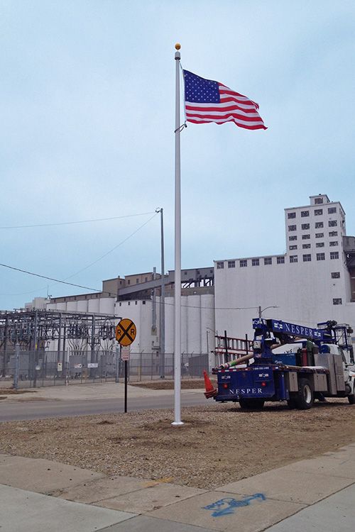 Flags & Flag Poles | Nesper Sign Advertising | Iowa