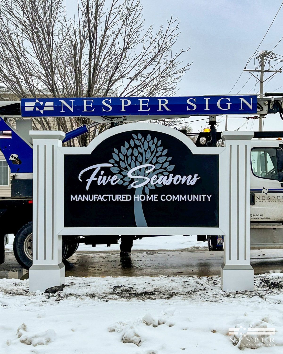 Monument Signs | Nesper Sign Advertising | Iowa