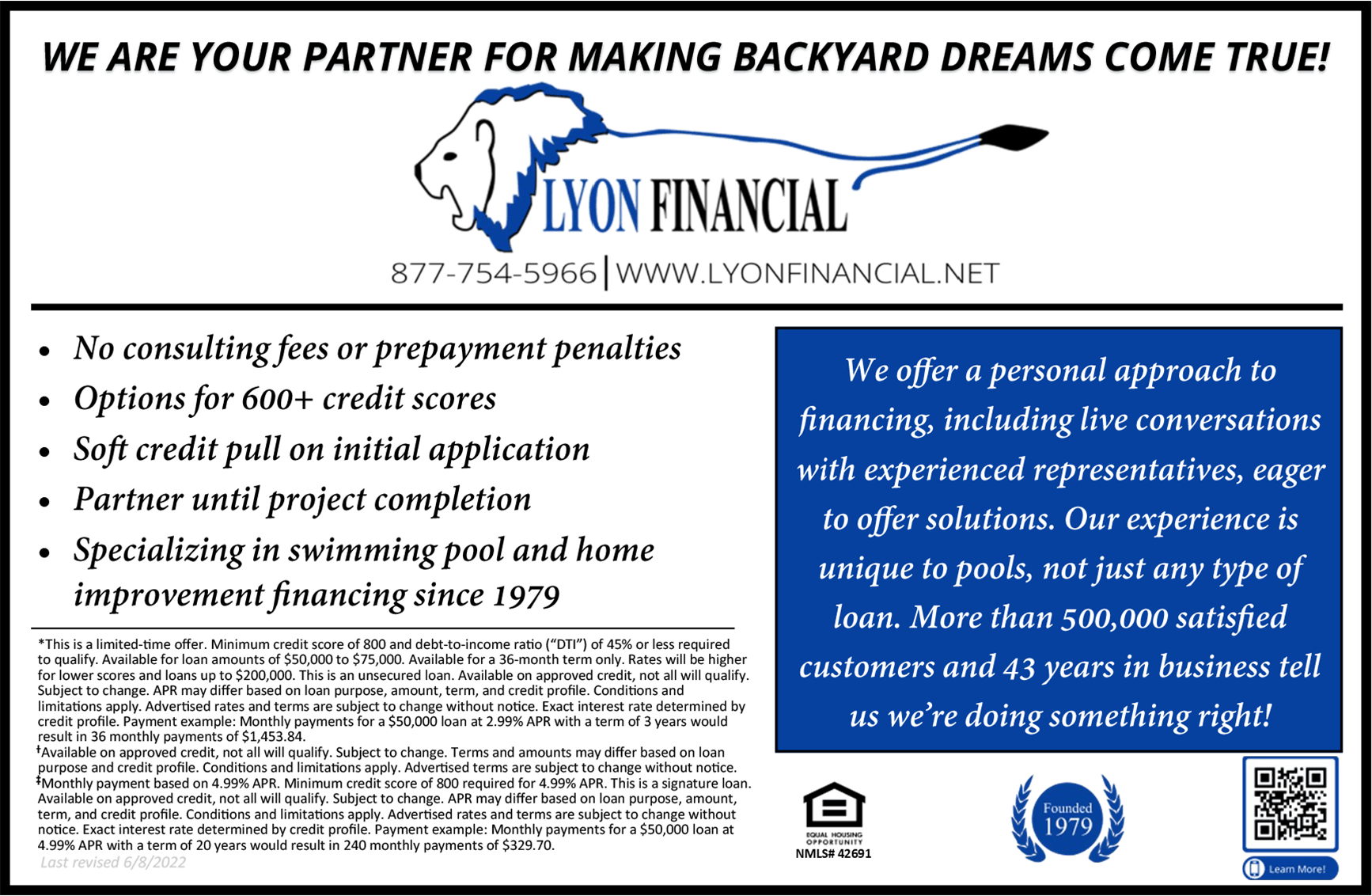 Pool Financing | Inground Pools Inc