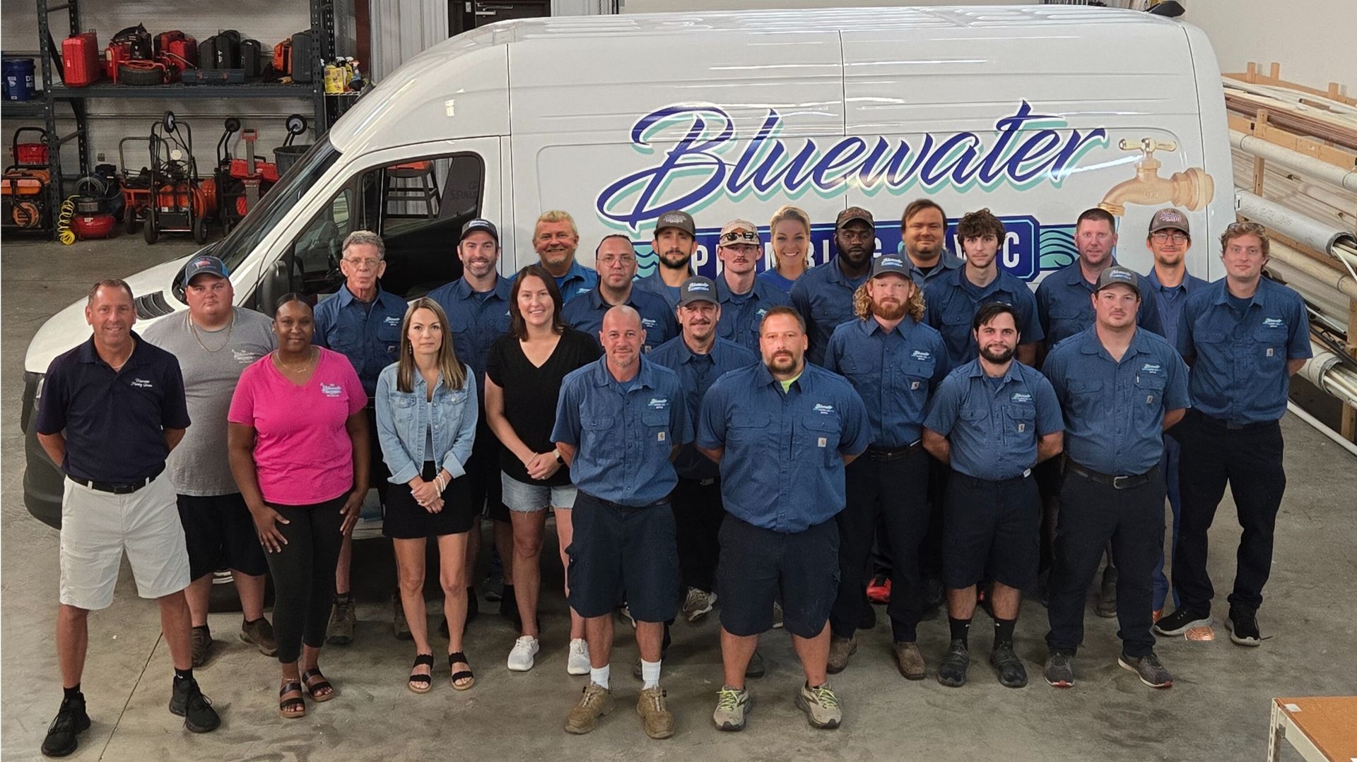 Our Team | Bluewater Plumbing Heating & Air | NC & SC