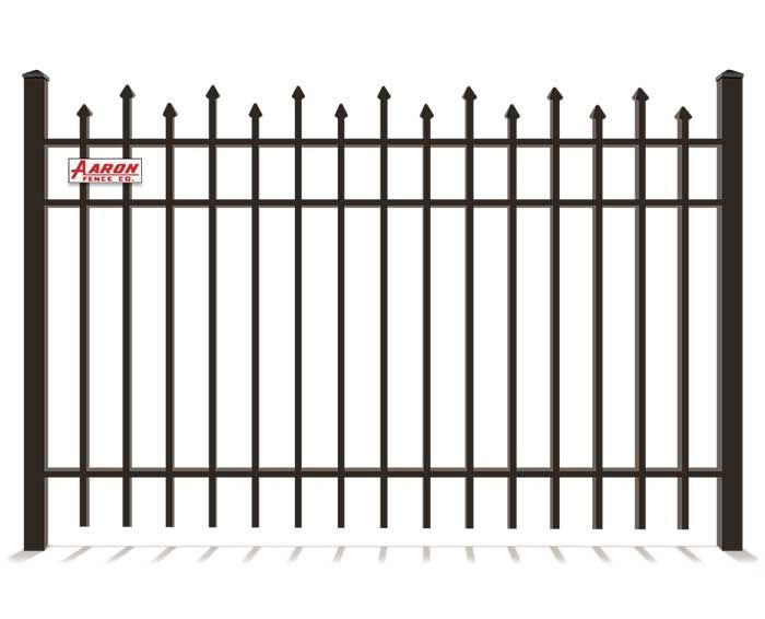 Ornamental Iron Fence | Aaron Fence Co | Tulsa, OK