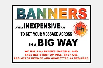 Custom Banner Printing | Pompano Beach, FL