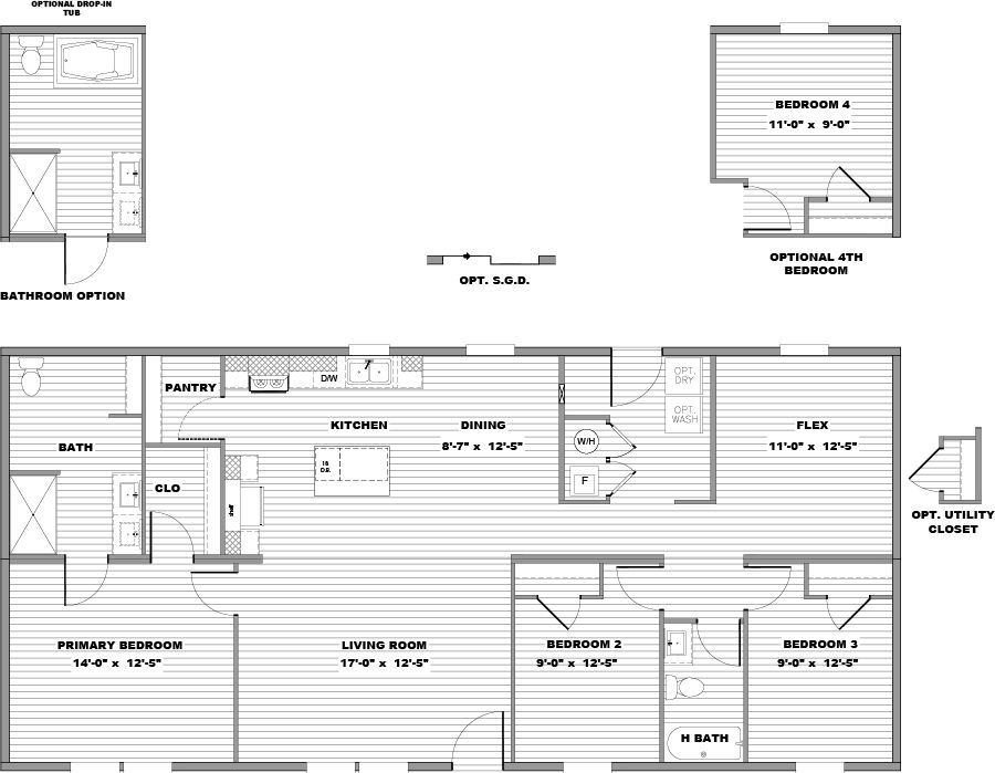Aspire 28X60 | Windham Homes | Corinth, MS