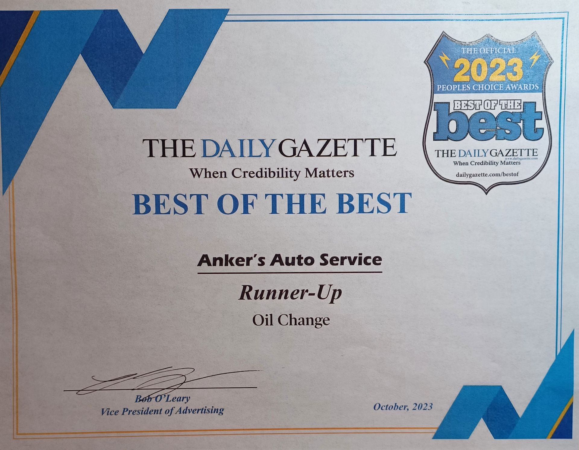Anker’s Auto Service | Auto Repair | Schenectady, NY