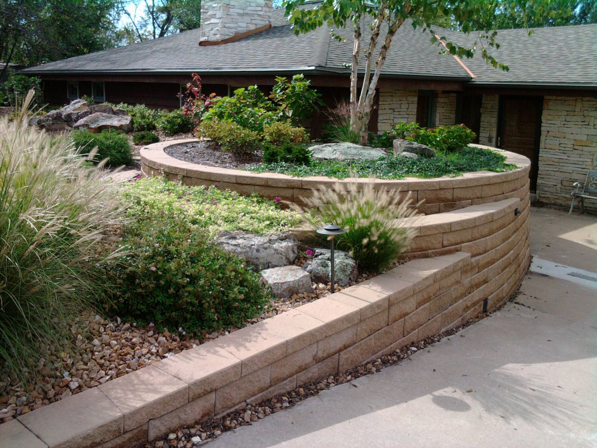 Landscape Feature Design and Installation | Lawrence, KS