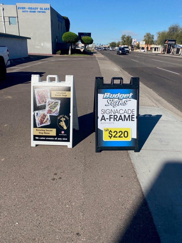 Promotional Signs | Budget Signs | Phoenix Metro Area