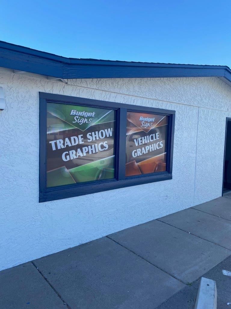 Window Graphics | Budget Signs | Phoenix Metro Area