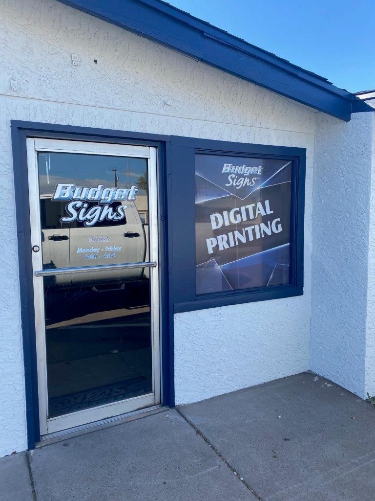 Window Graphics | Budget Signs | Phoenix Metro Area