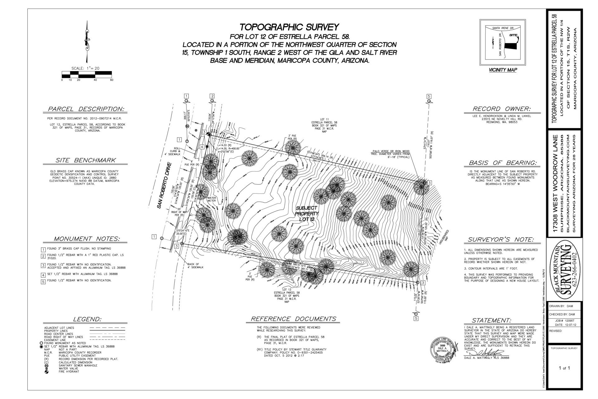 Topographic Surveying Services | Arizona