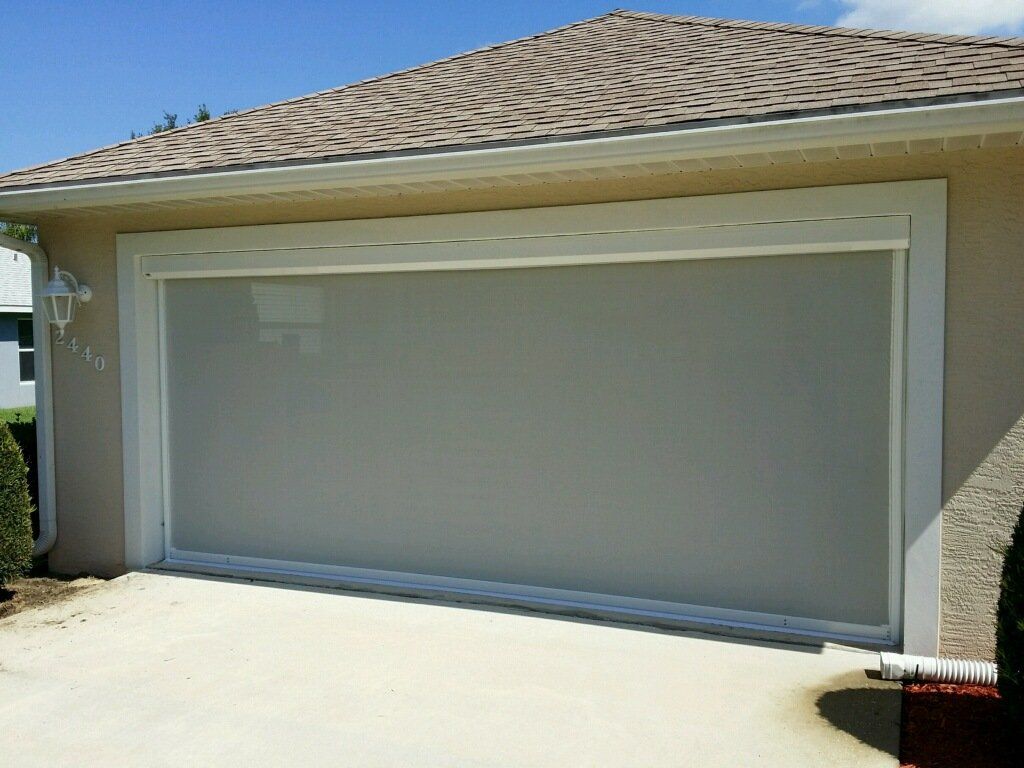 Motorized Garage Door Screens | Insect Barriers | Sebring FL
