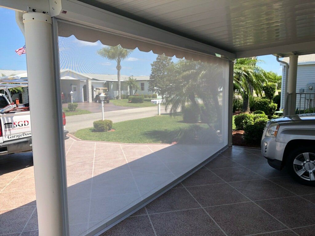 Motorized Garage Door Screens | Insect Barriers | Sebring FL