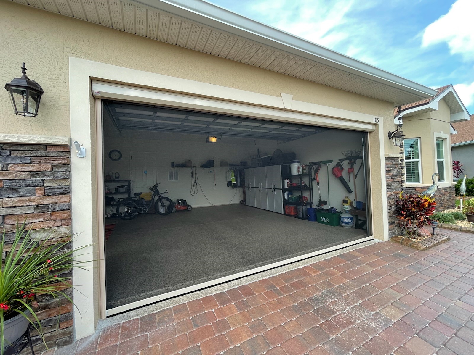 Motorized Garage Door Screens | Insect Barriers | Sebring FL