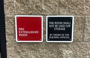 Life Safety Signs | Warning Signs | Odessa, FL