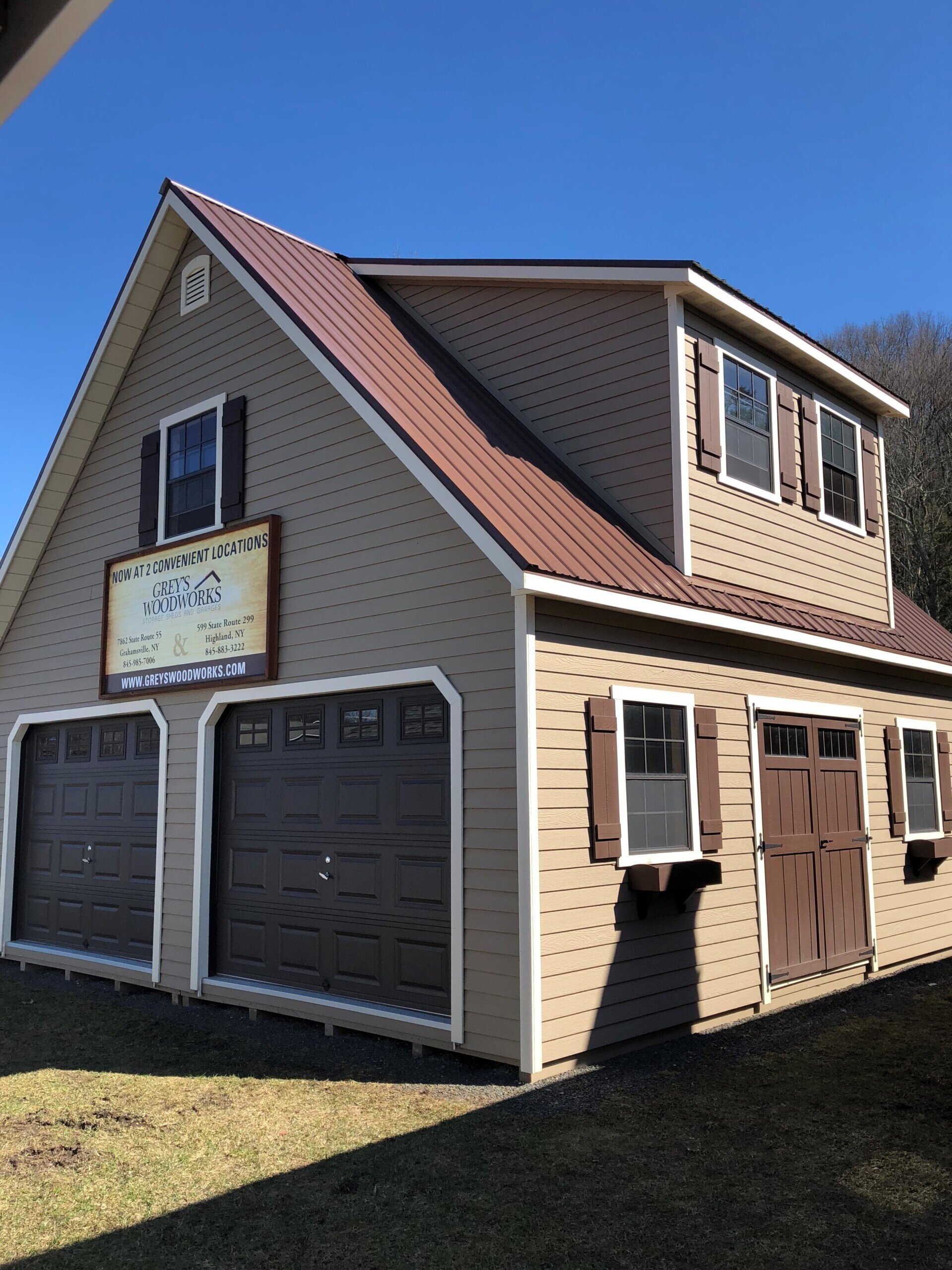 Two-Story Elite Garages | Grahamsville, NY