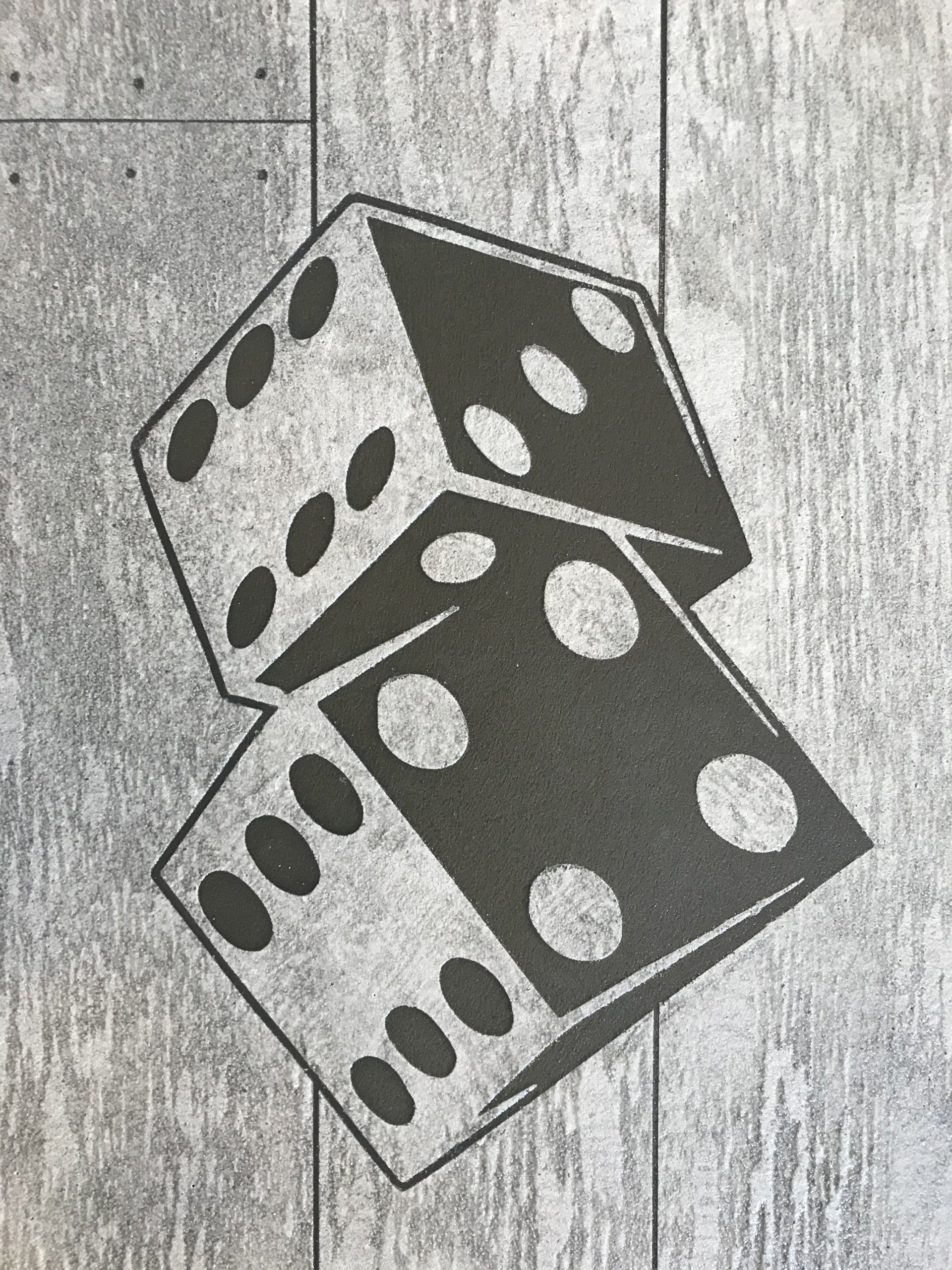 Logos and Inlays | Custom Concrete | Prairie City, IA