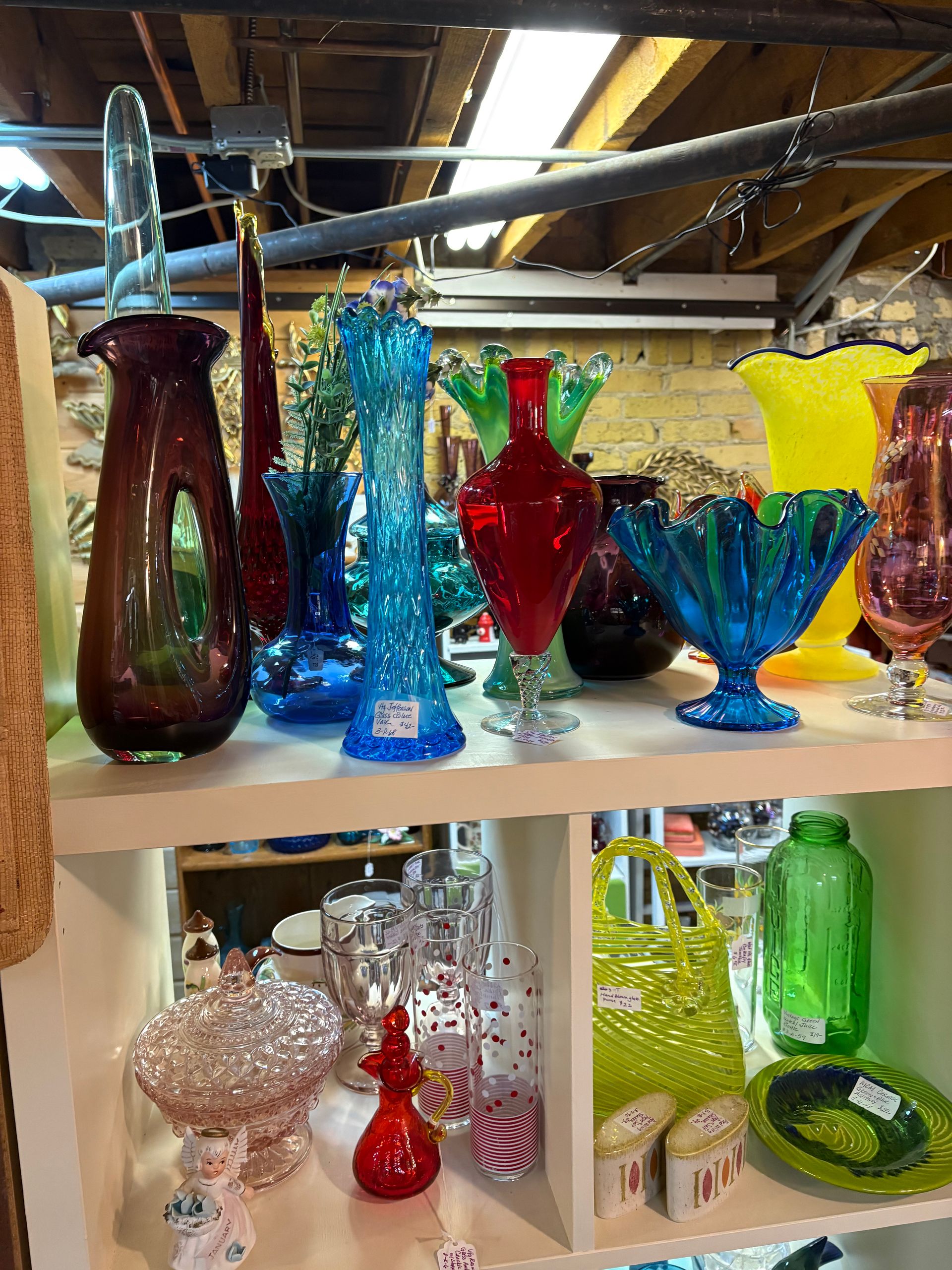 Vintage and Mid Century Glass