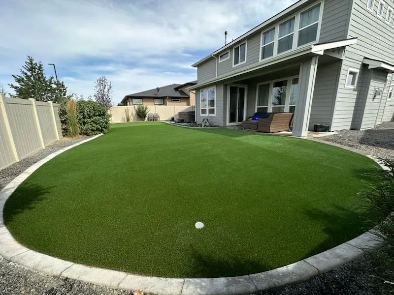 Back Yard Putting Green Meridian, ID | Eagle, ID | 208 Turf