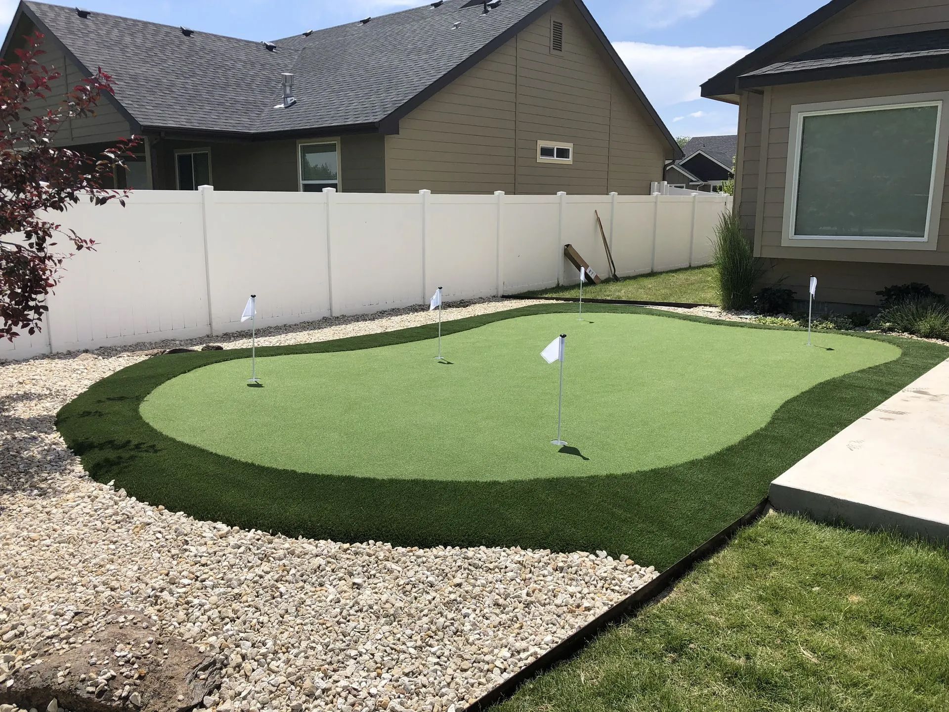 Back Yard Putting Green Meridian, ID | Eagle, ID | 208 Turf