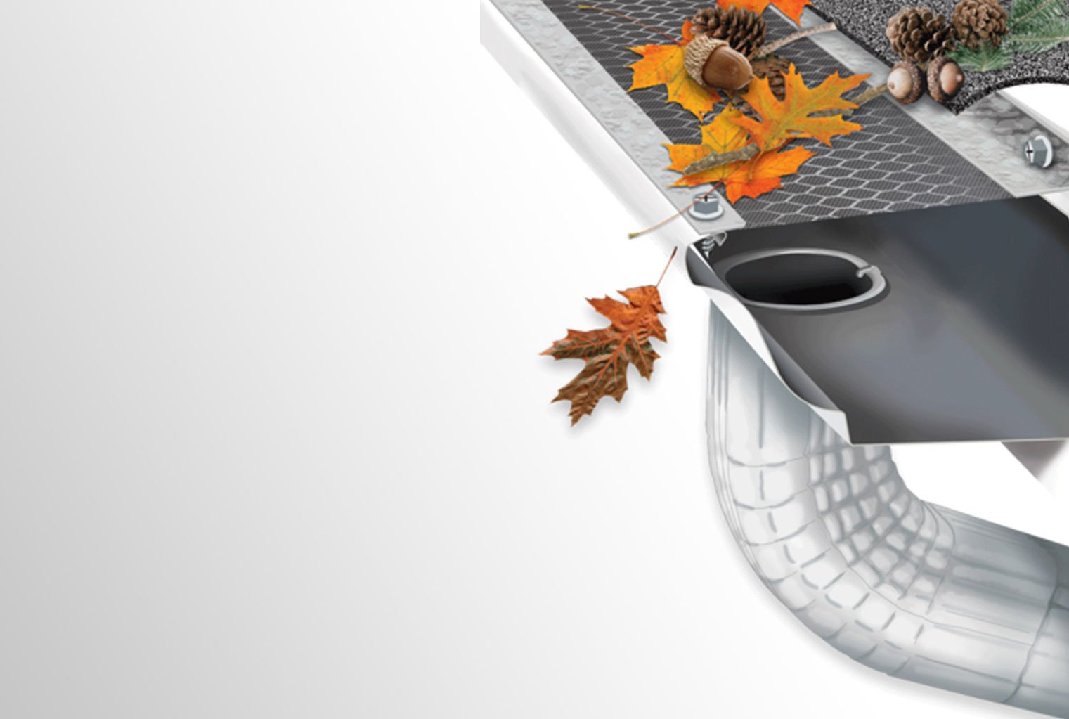 Leaf Guard Gutter Fargo, ND | Seamless Pro