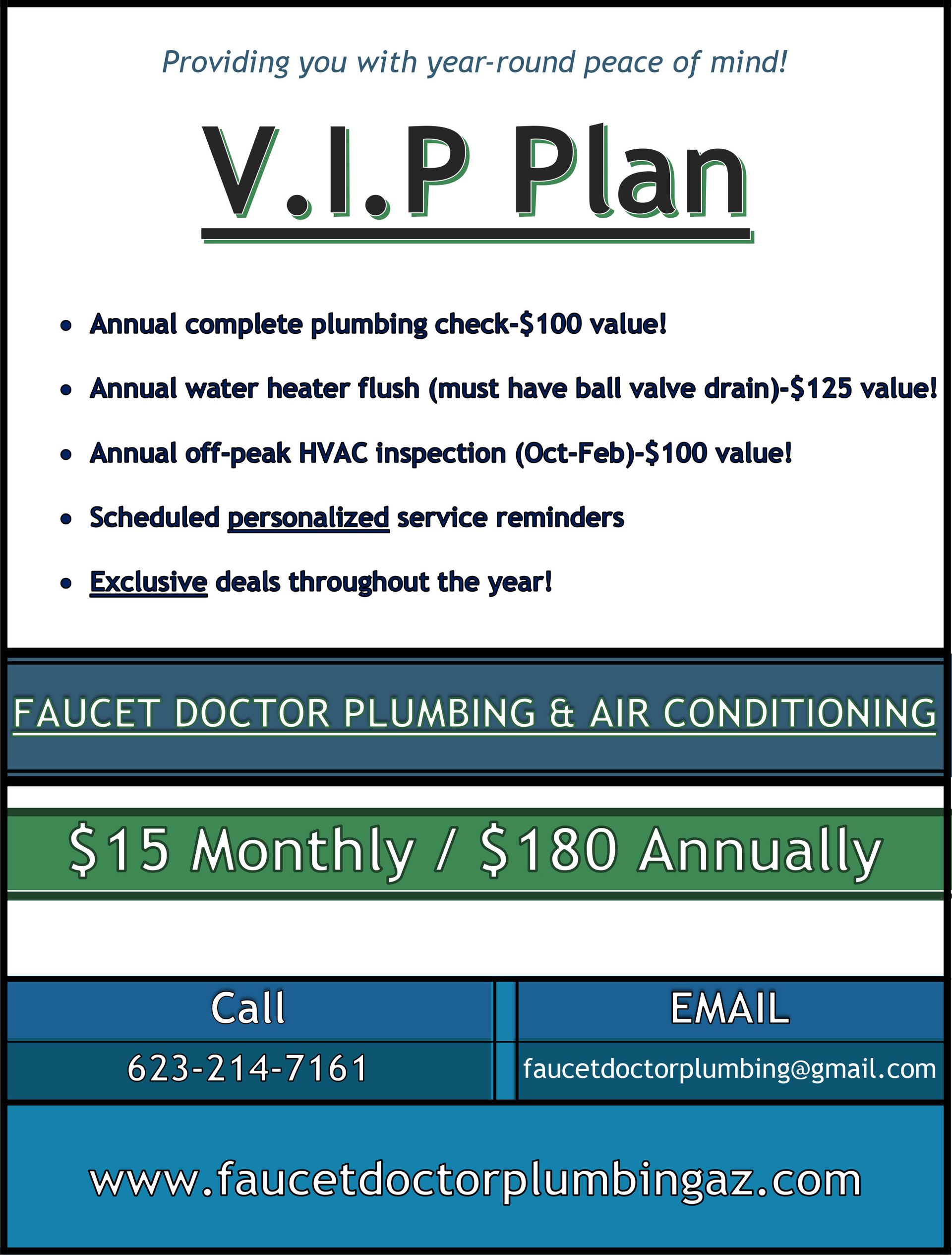 Faucet Doctor Plumbing and HVAC Services LLC | Surprise, AZ