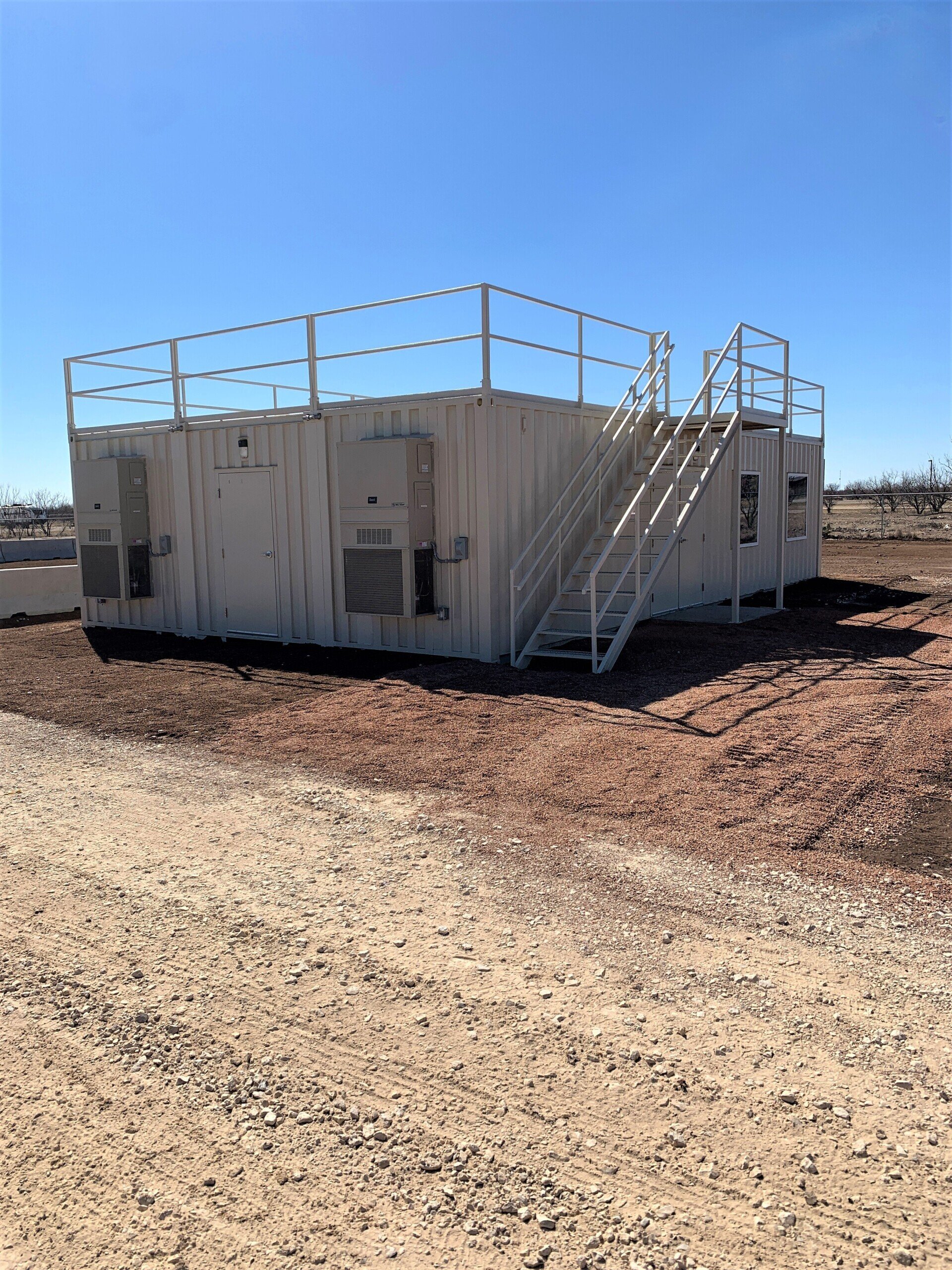 Goodfellow AFB - Ground Cover Fire Trainer Building