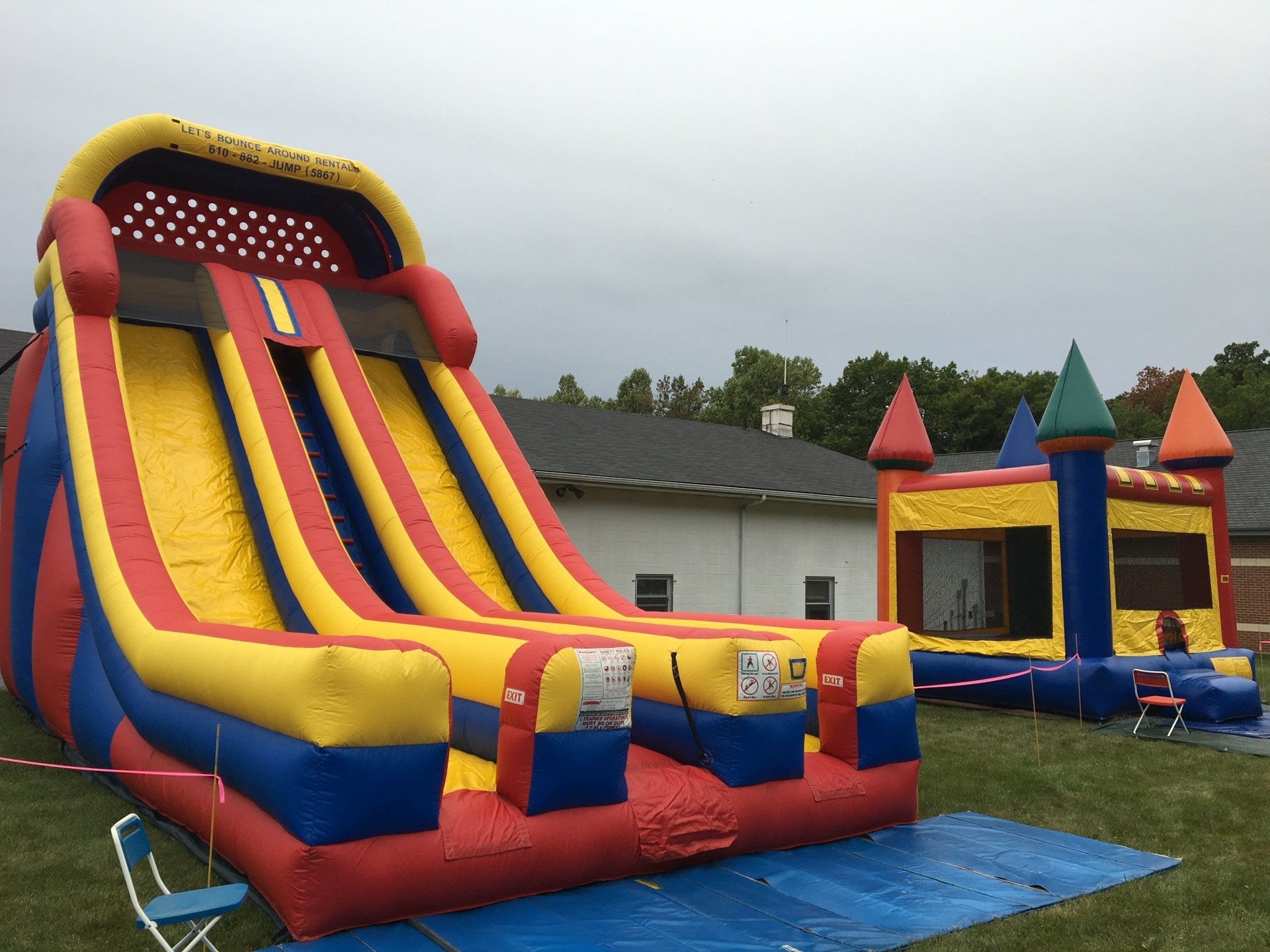 Inflatable Dry Slides | Tropical Slide | Coopersburg, PA